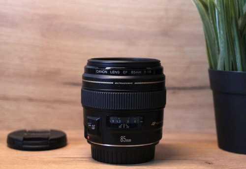 Canon EF 85mm f/1.8 USM идеал. сост