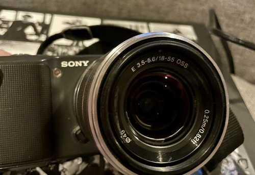 Беззеркальный фотоаппарат Sony nex 3 +кит 18-55