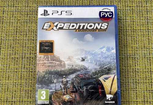Expeditions a mudrunner game ps5 Новый диск