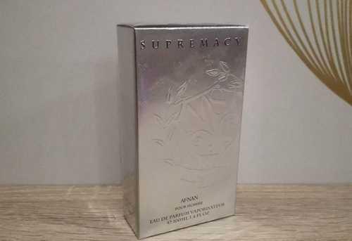 Afnan Supremacy Silver pour homme 100 ориг