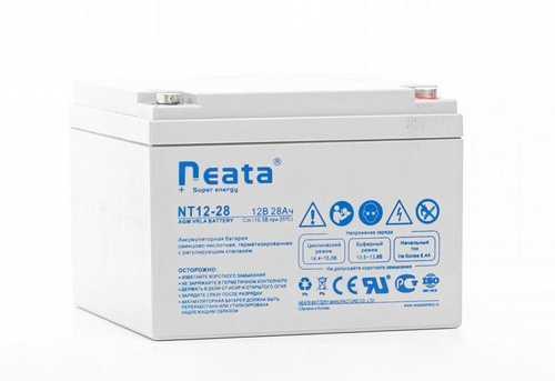 Аккумулятор Neata AGM 12V 28Ah для ибп