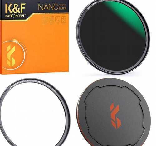 Фильтр магнитный K&F nano X ND64 49 мм