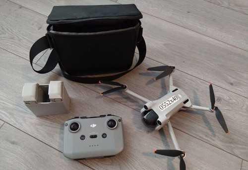 Квадрокоптер dji mini 3 pro,Пульт,батарея,FlyMore