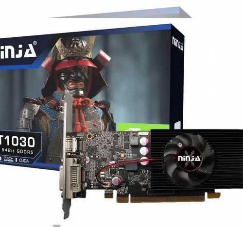 Видеокарта ninja nvidia GeForce GT 1030 2гб gddr5