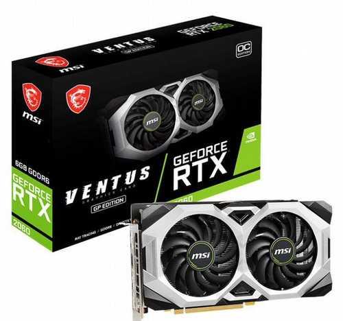 MSI GeForce RTX 2060 Ventus GP OC Продажа/Обмен