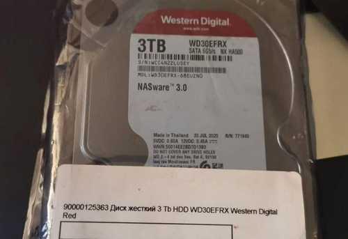 Жесткий диск HDD WD30efrx 3тб