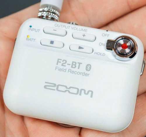 Zoom f2 bt рекордер