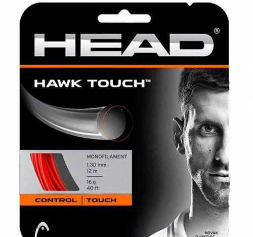 Теннисная струна Head Hawk Touch Red 1,30 12 метров