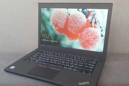 Удобный тонкий легкий ThinkPad T460 IPS FHD i5 SSD