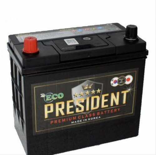 Аккумулятор ECO president 6ст-50 (60B24R) п.п.234ш