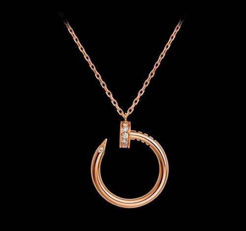 Колье Cartier Juste un Clou, розовое золото