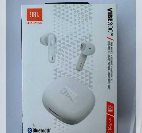 JBL Vibe 300 (jblv300twswhteu) White наушники