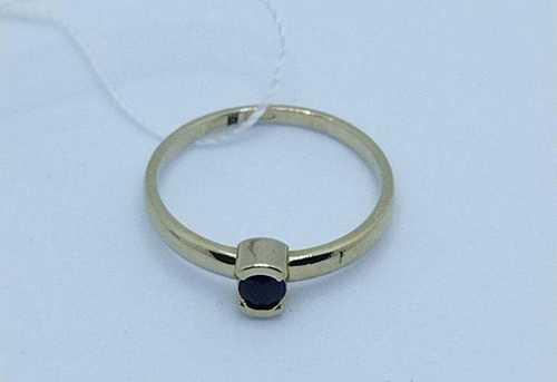 Золотое кольцо с сапфиром (15600)