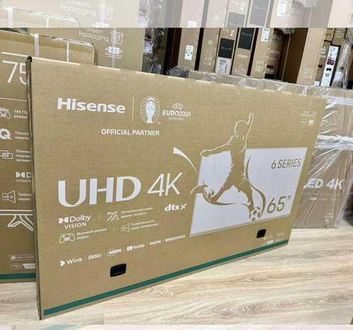 Новый Hisense 65 (165см) 65A6N 2024 SMART TV