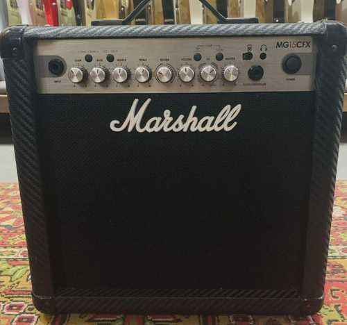 Комбоусилитель для элеткрогитары Marshall MG15CFX 2010 Vietnam