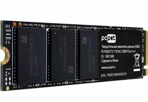 PC PET PCIe 3.0 x4 1TB pcps001T3 M.2 2280 OEM