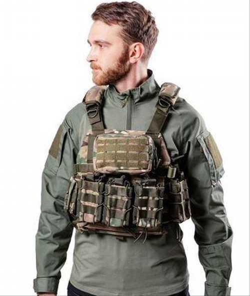 Жилет тактический Assault molle (мультикам)