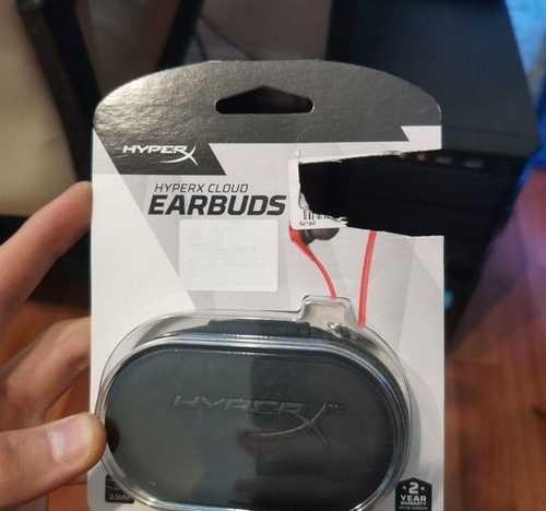 Наушники HyperX Cloud Earbuds HX-hsceb-RD