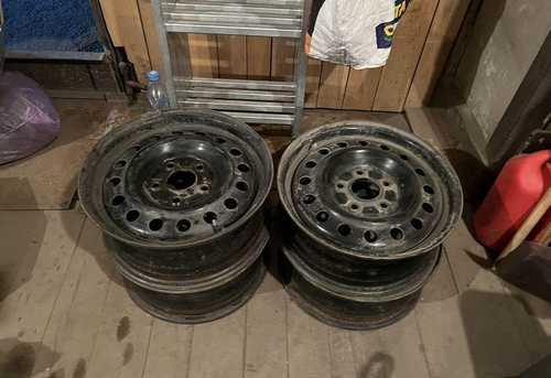 Штампованые диски r15 ниссан 5x114.3