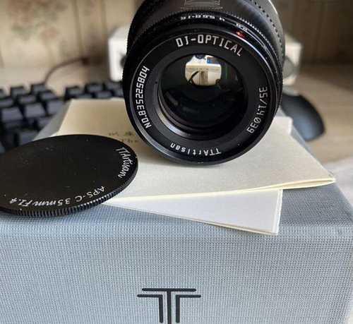 Объектив Ttartisan 35mm f1.4 (Fuji - FX mount)