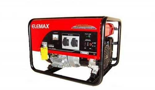 Генератор бензиновый Elemax SH 6500 EX-RS