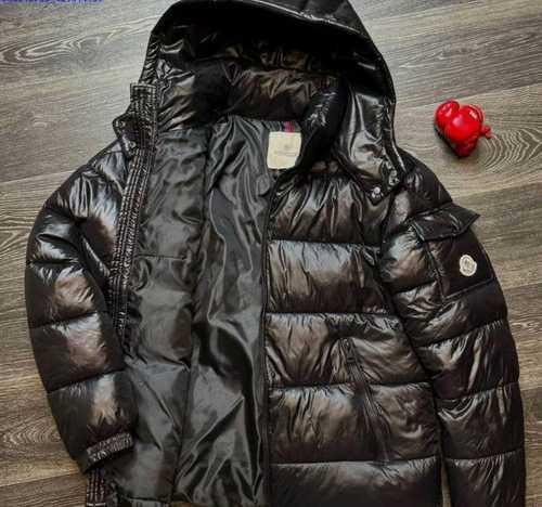 Пуховик мужской moncler maya матовая nfc зима