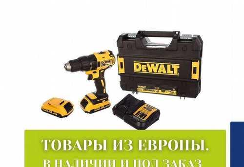 Аккумуляторная дрель-шуруповерт dewalt DCD777D2T