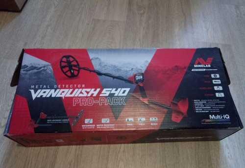 Металлоискатель Minelab Vanquish 540 Pro-Pack