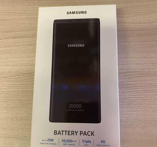 Powerbank samsung 20000mAh с быстрой зарядкой