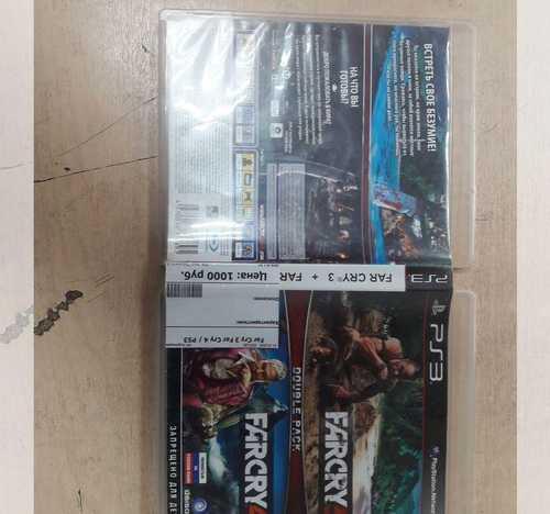 Игра PS3 Far Cry 3 Far Cry 4 PS3