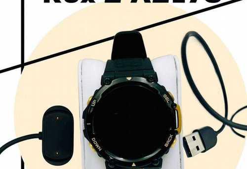Смарт часы Amazfit T Rex 2 A2170 черно золотой
