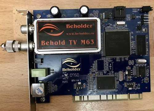 TV/FM PCI тюнер Behold TV M63