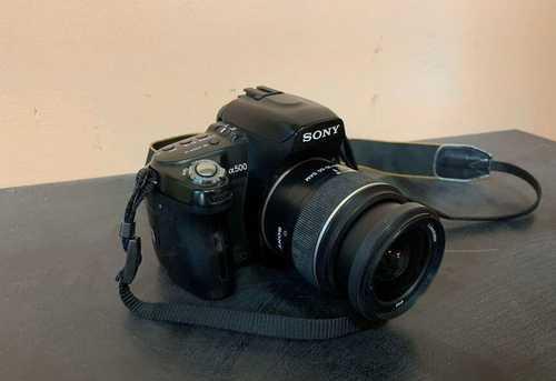 Зеркальный фотоаппарат Sony dslr A500