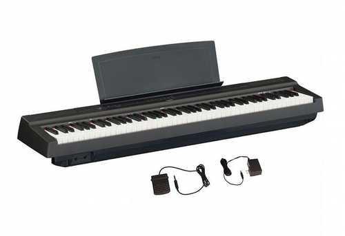Цифровое пианино Yamaha P-125 a B Черное