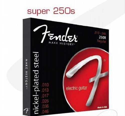 Струны для электрогитары Fender Strings New Super