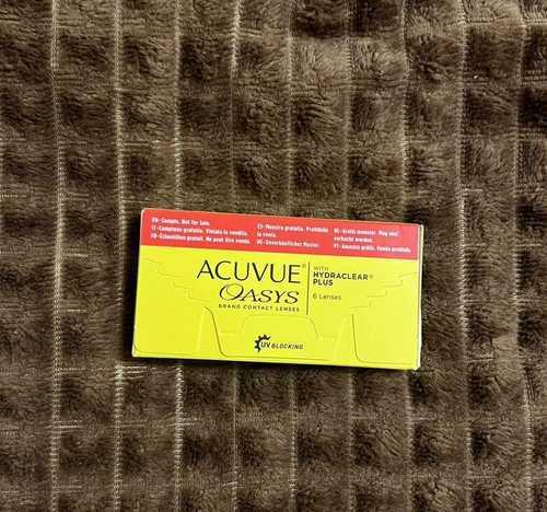 Линзы acuvue oasys двухнедельные -7.00