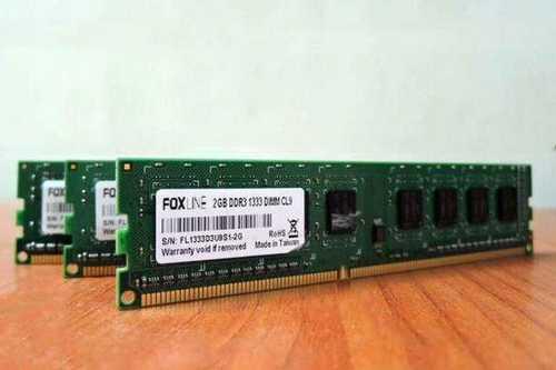 RAM Foxline DDR3 2048/10600/1333