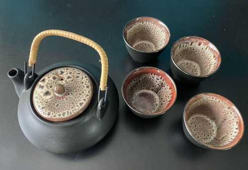 Набор чайный керамический 5 предметов