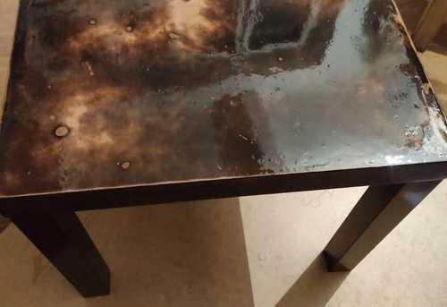 «галакктика» кастомизированный столик IKEA Lakk
