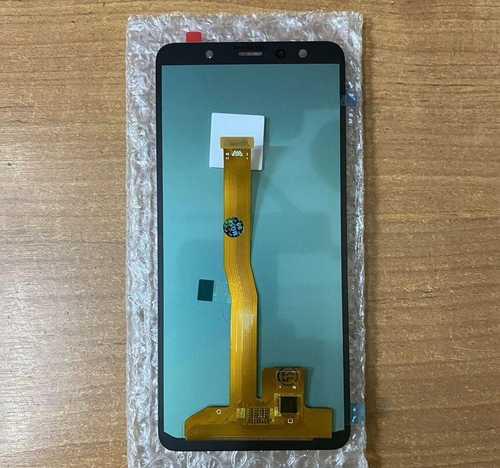 Дисплей для Samsung A750F в сборе Черный - (oled)