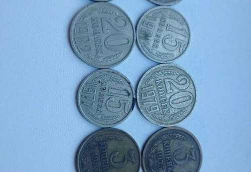 Монеты СССР разных эпох