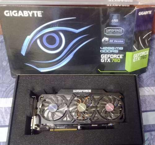 Видеокарта gtx 760 4gb