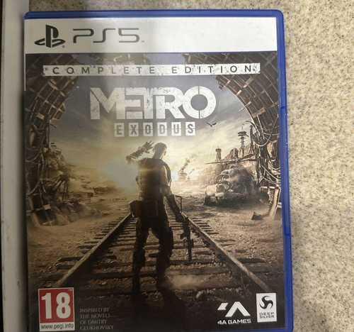 Metro Exodus ps5 диск