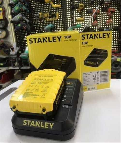 Зарядное устройство 18 в Stanley