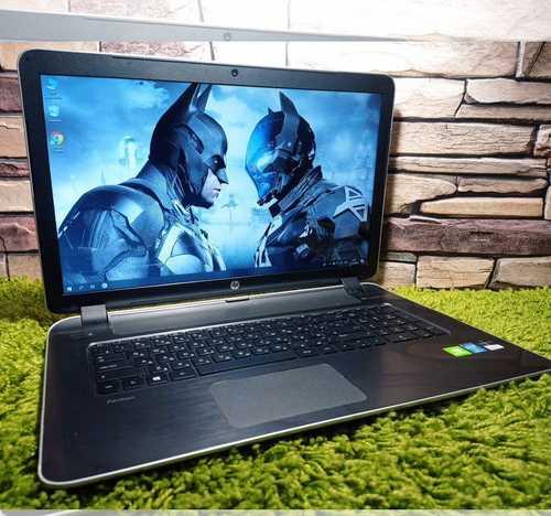 17" Игровой HP Core i5-4210 8Gb SDD GeForce 840