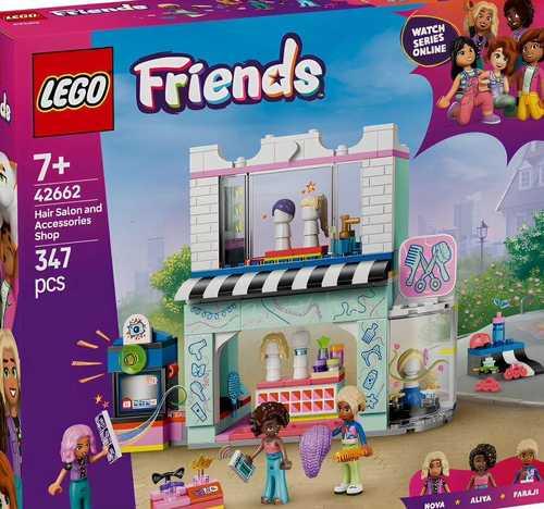 Конструктор lego Friends 42662 Парикмахерская и м