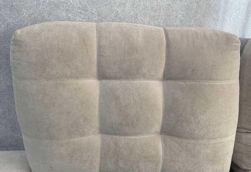 Подушки для дивана (бежевый/кремовый)