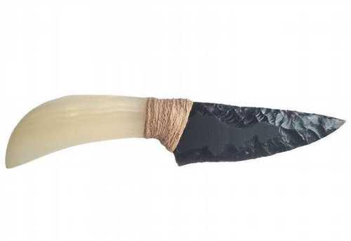 Нож ритуальный Атам из Обсидиана и Оникса 17