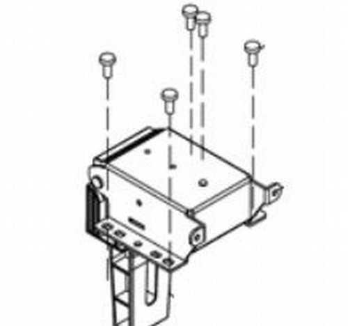 Шарнир апд HP LJ M 4555 PF2309K119NI