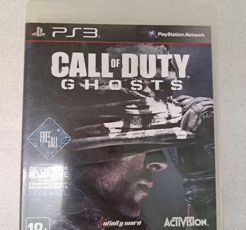 Диск на PS3 call of duty
